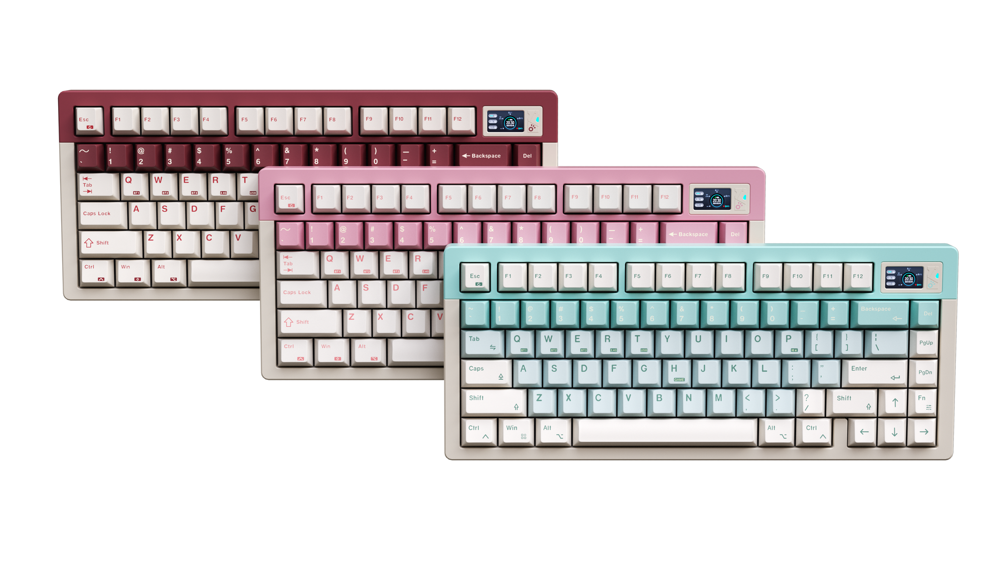 LUMINO75 75% Layout Hot-swappable Custom Mechanical Keyboard