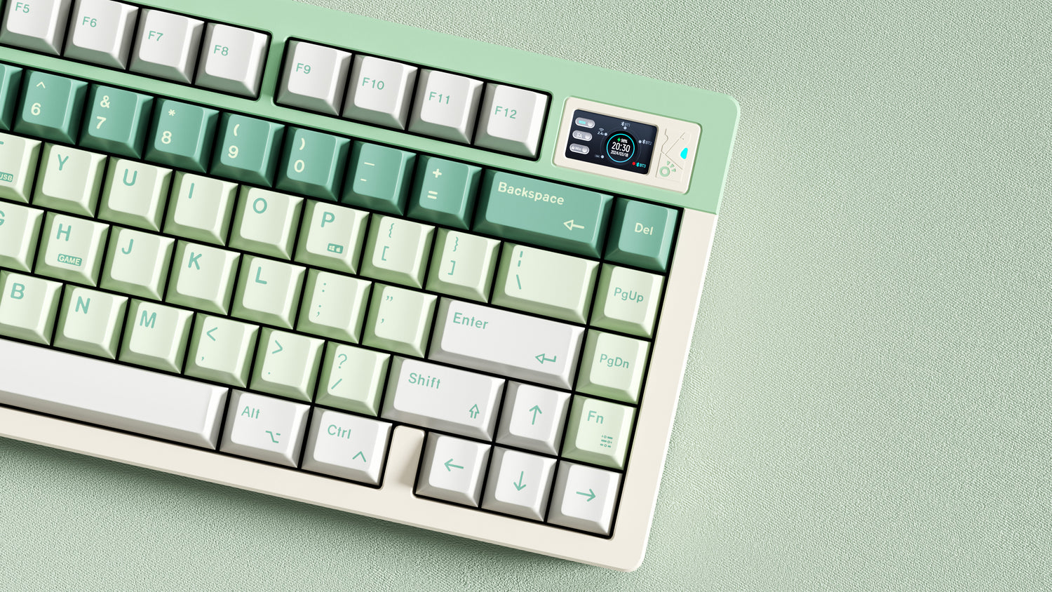 LUMINO75 75% Layout Hot-swappable Custom Mechanical Keyboard