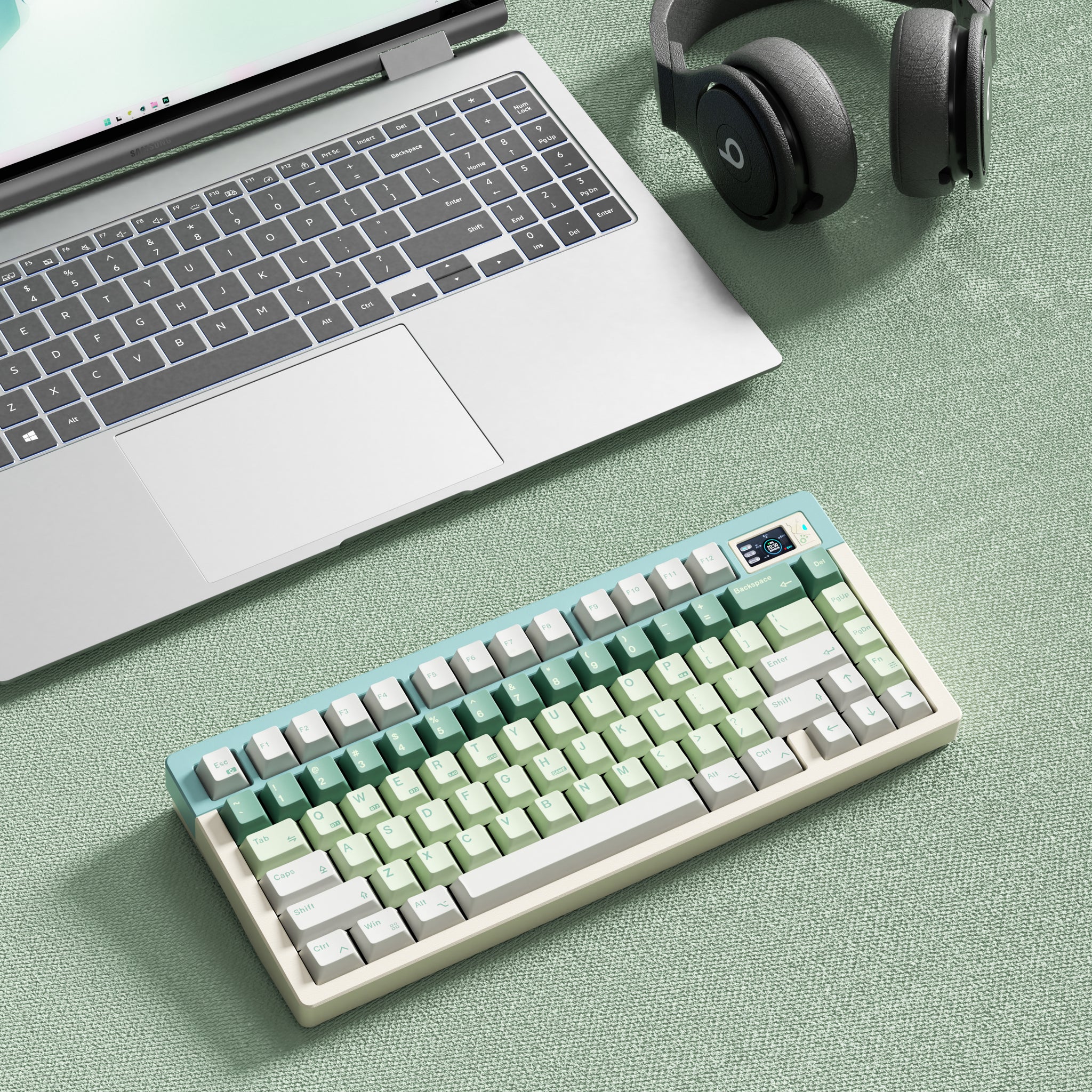 LUMINO75 75% Layout Hot-swappable Custom Mechanical Keyboard