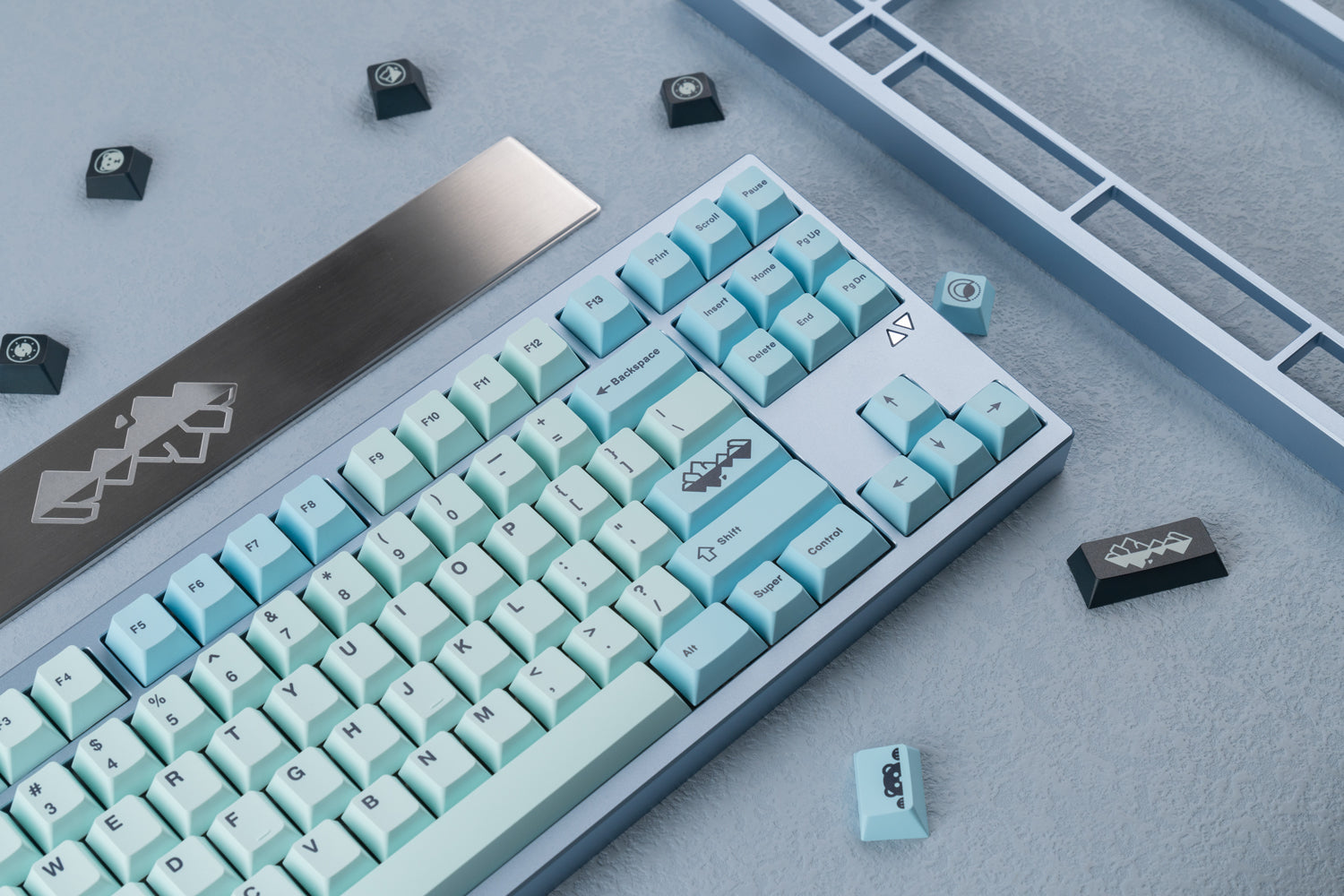 [In-Stock] LUMINKEY80 80% Custom Mechanical Keyboard - Glacier Limited