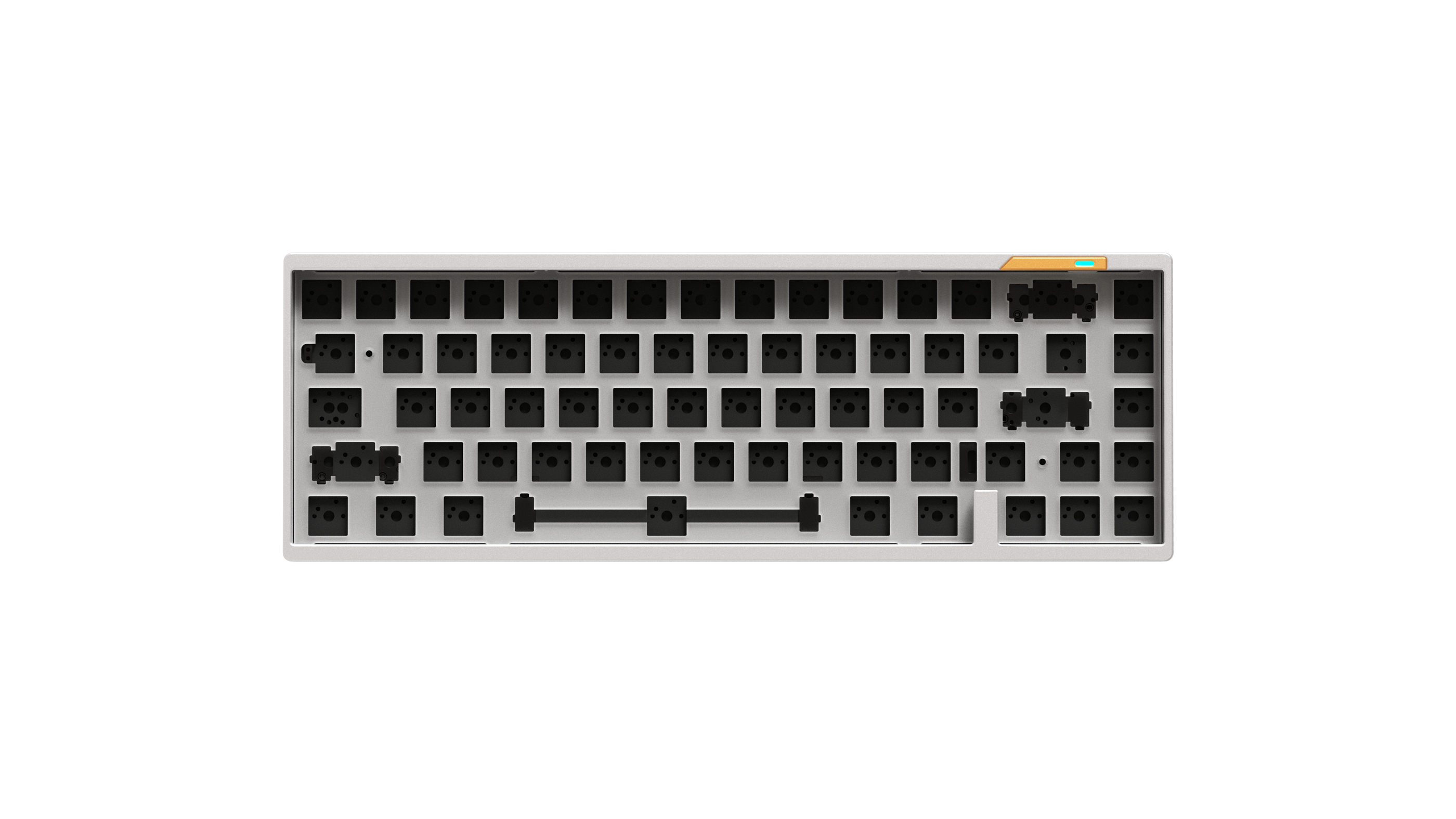 Luminkey65 Barebone – 65% CNC Aluminum Mechanical Keyboard – LUMINKEY
