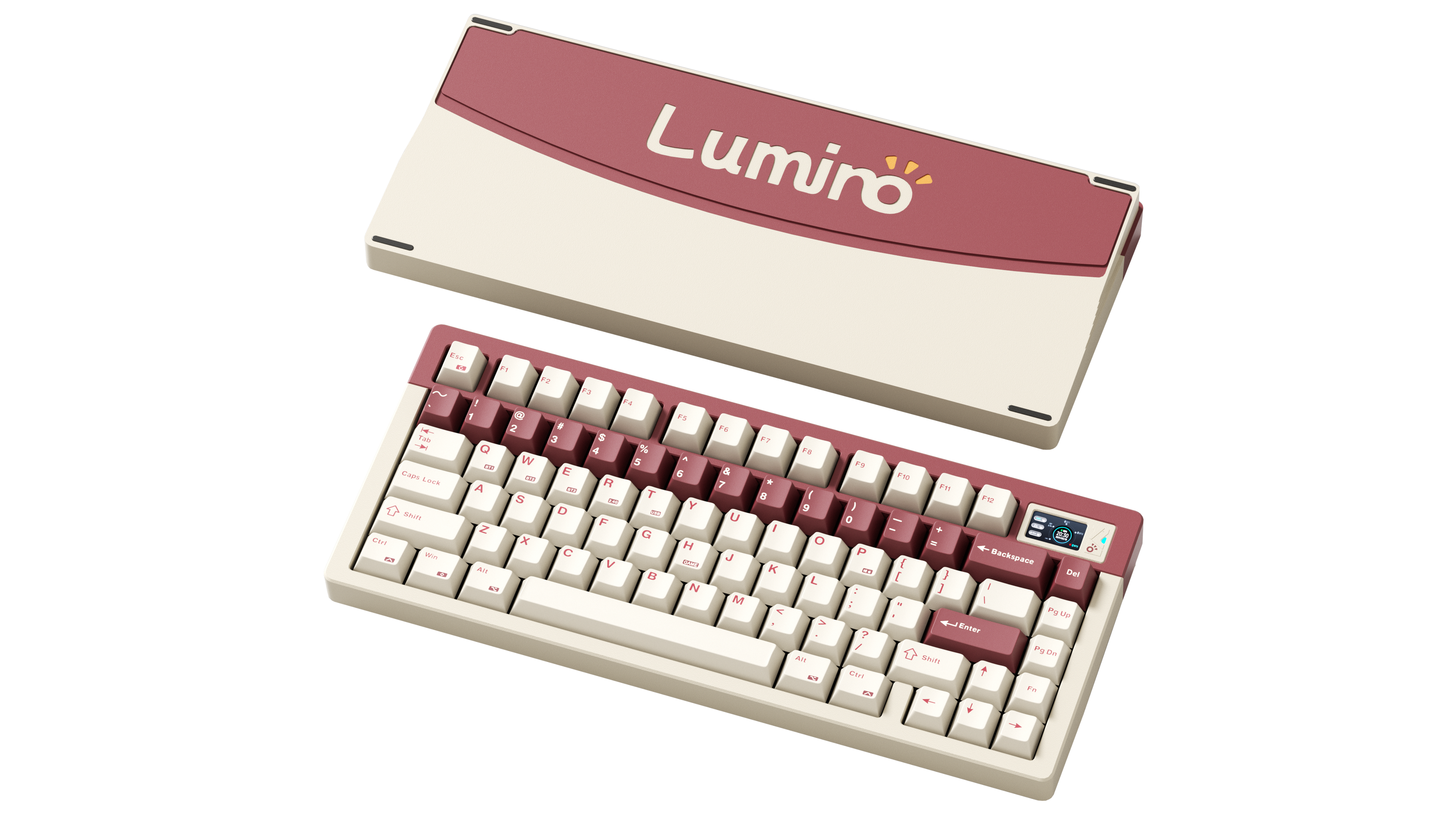 LUMINO75 75% Layout Hot-swappable Custom Mechanical Keyboard – LUMINKEY