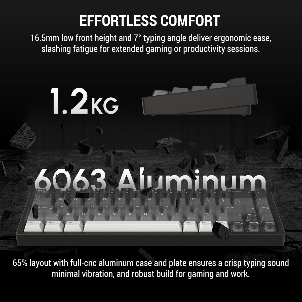 Magger68 65% Performance HE Magnetic Gaming Keyboard – LUMINKEY